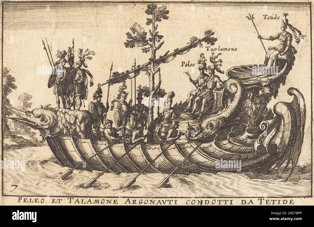 Engraving after Remigio Cantagallina by Balthasar Moncornet depicting ...