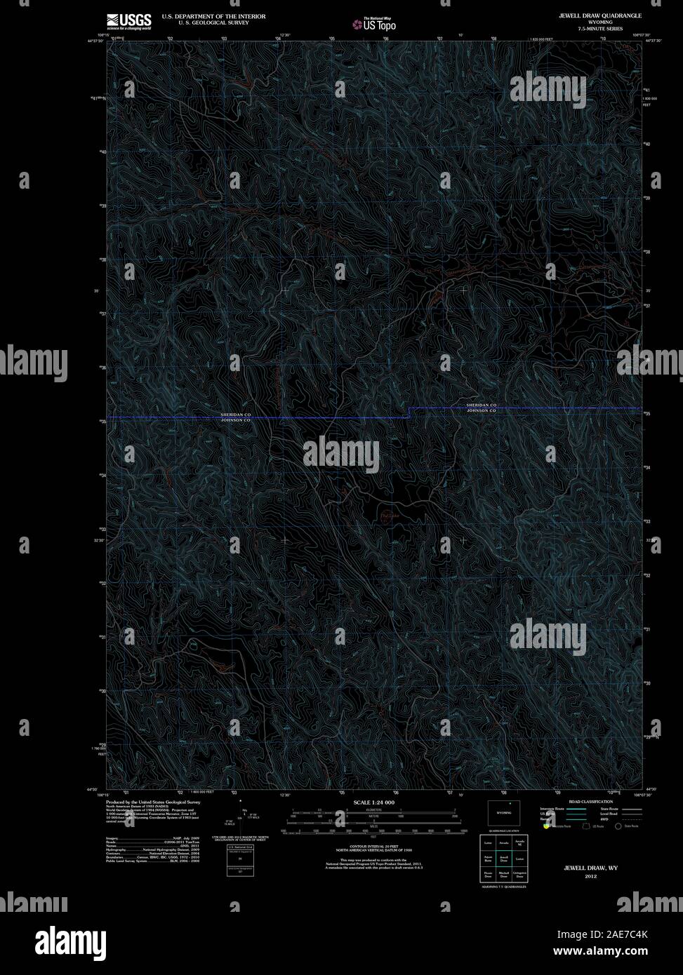 Map of jewell hi-res stock photography and images - Alamy