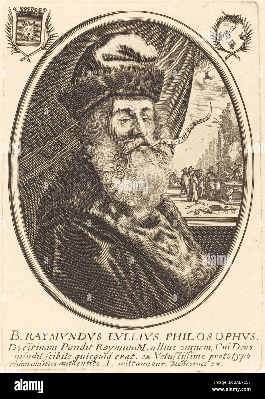 Raymond Lulle Balthasar Moncornet, Raymond Lulle Stock Photo - Alamy