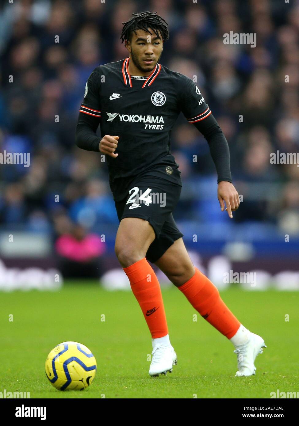 Chelsea's Reece James during the Premier League match at Goodison Park ...