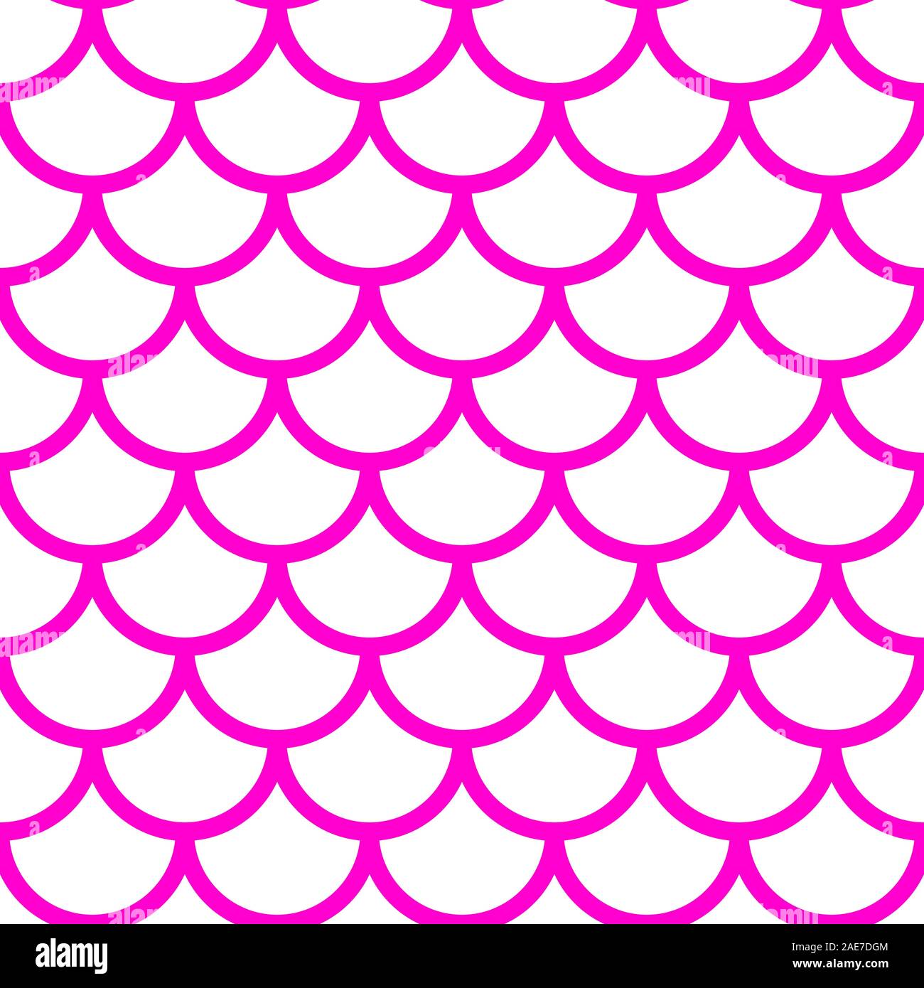 Mermaid pattern, fish scale print, vector see background, summer banner ...