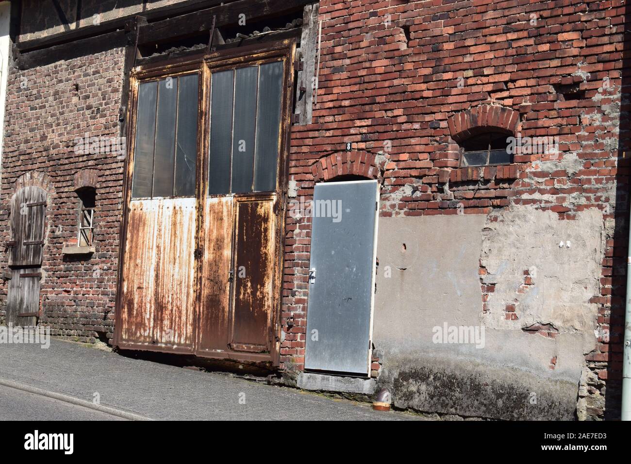 Old Factory Gate High Resolution Stock Photography and Images - Alamy