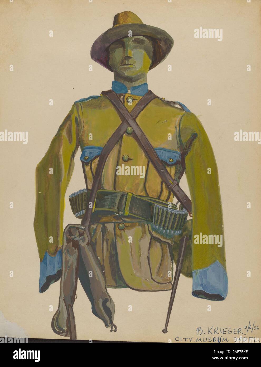 Uniform; c. 1936 Bernard Krieger, Uniform, c 1936 Stock Photo - Alamy