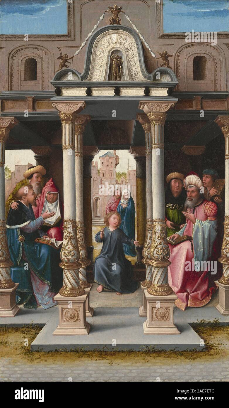 Created by Bernard van Orley around 1513, the obverse depicts Christ ...