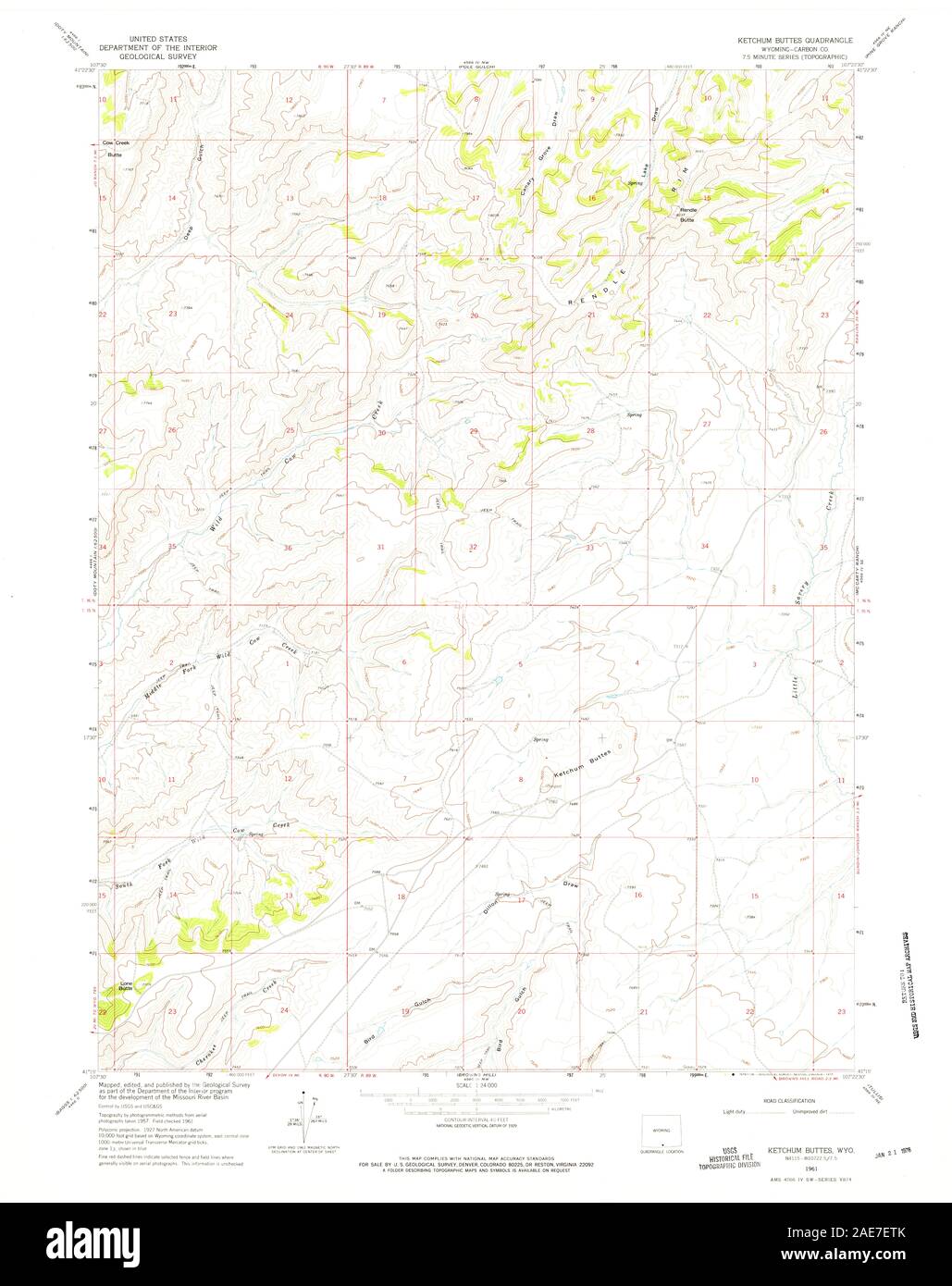 Map of ketchum hi-res stock photography and images - Alamy
