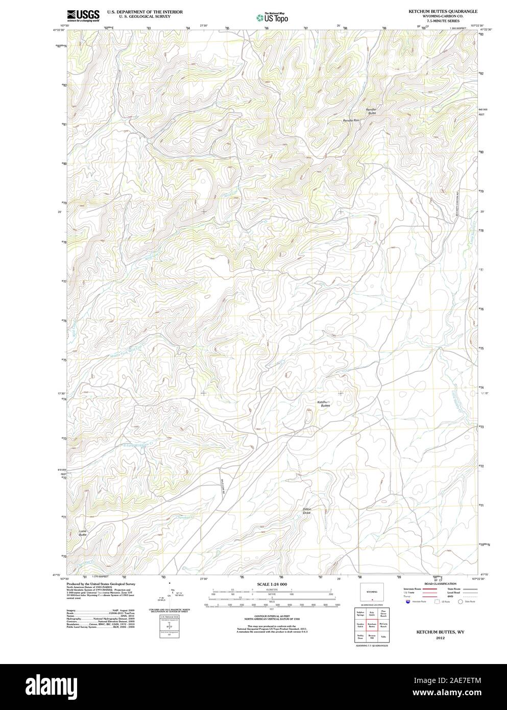 Ketchum map hi-res stock photography and images - Alamy