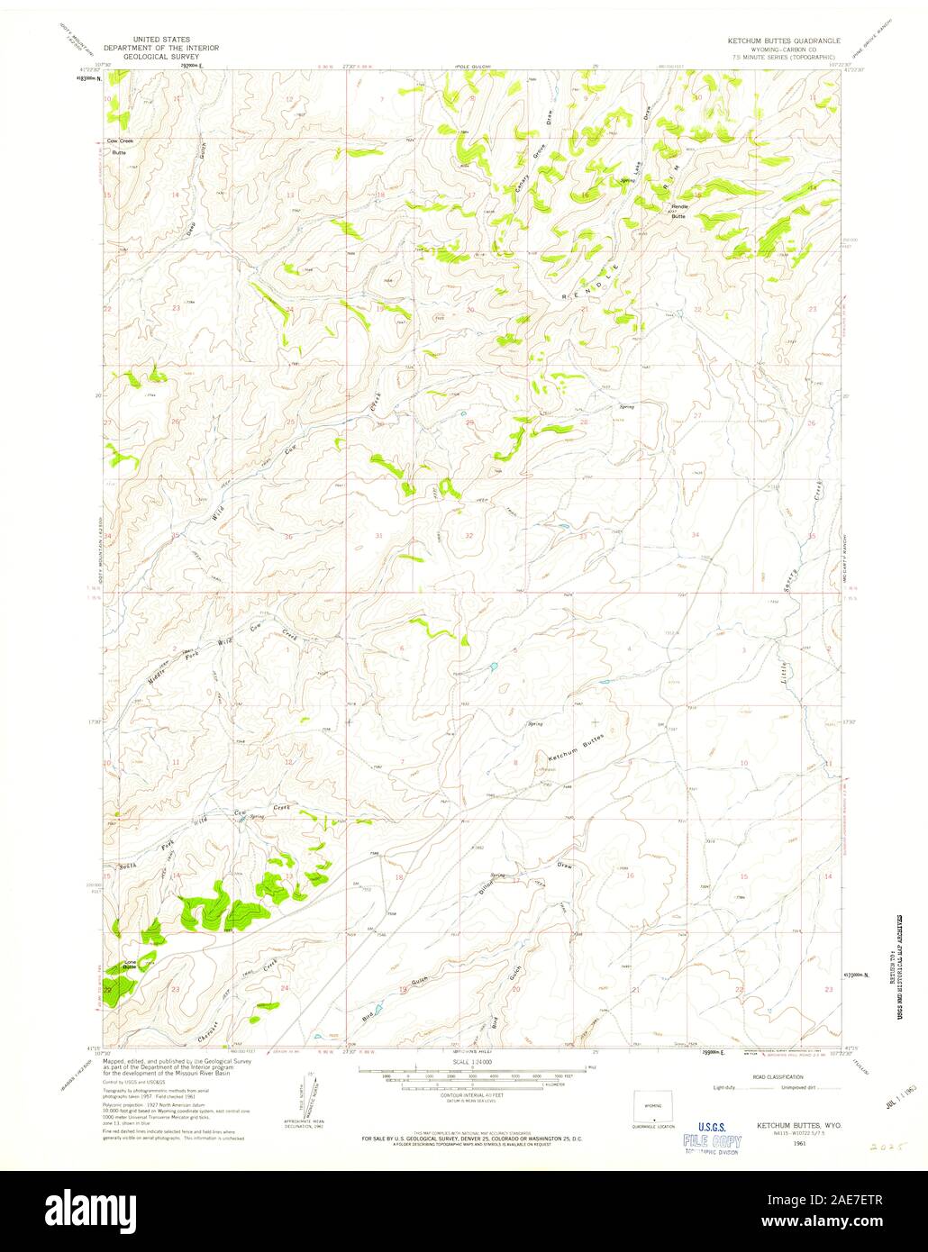 Map of ketchum hi-res stock photography and images - Alamy