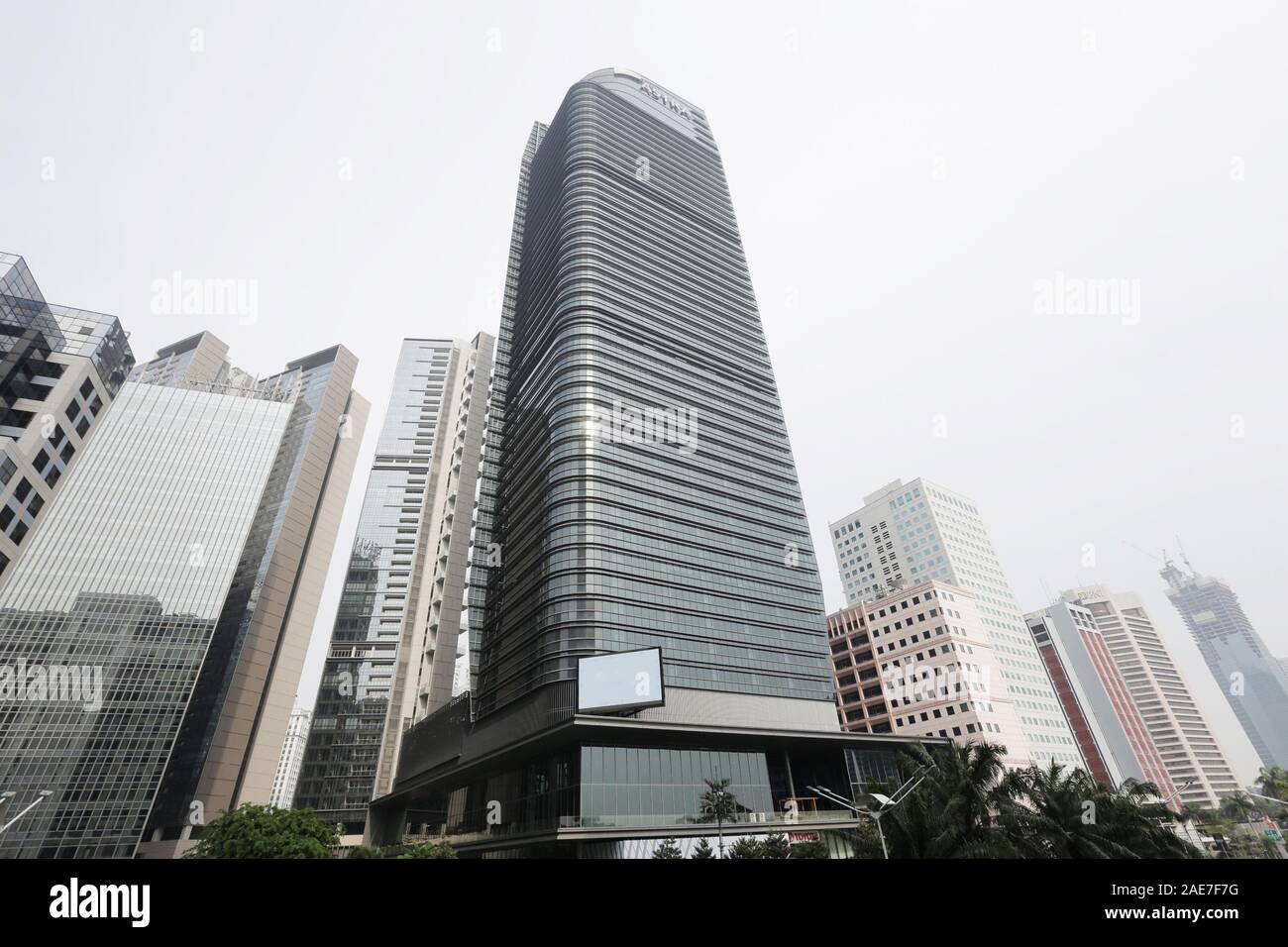 Astra Building in Sudirman Street Jakarta, Indonesia Stock Photo - Alamy
