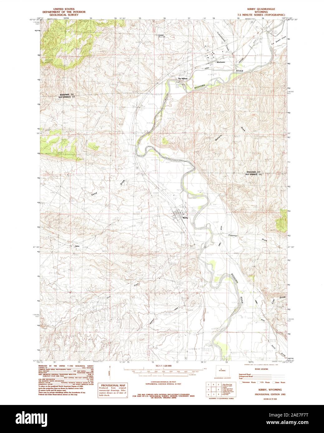 WY Kirby 340085 1985 24000 Restoration Stock Photo - Alamy