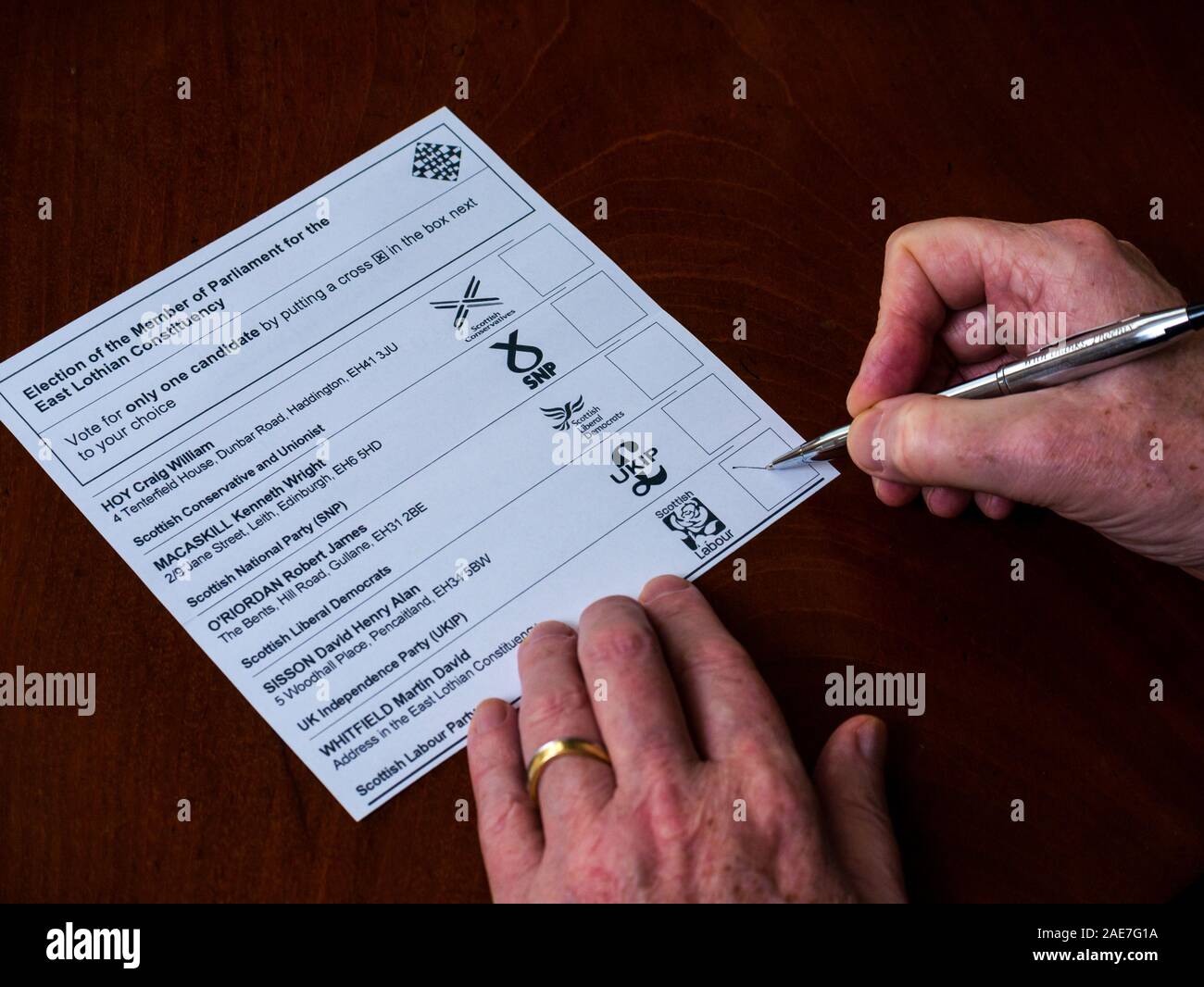 General election ballot hi-res stock photography and images - Alamy