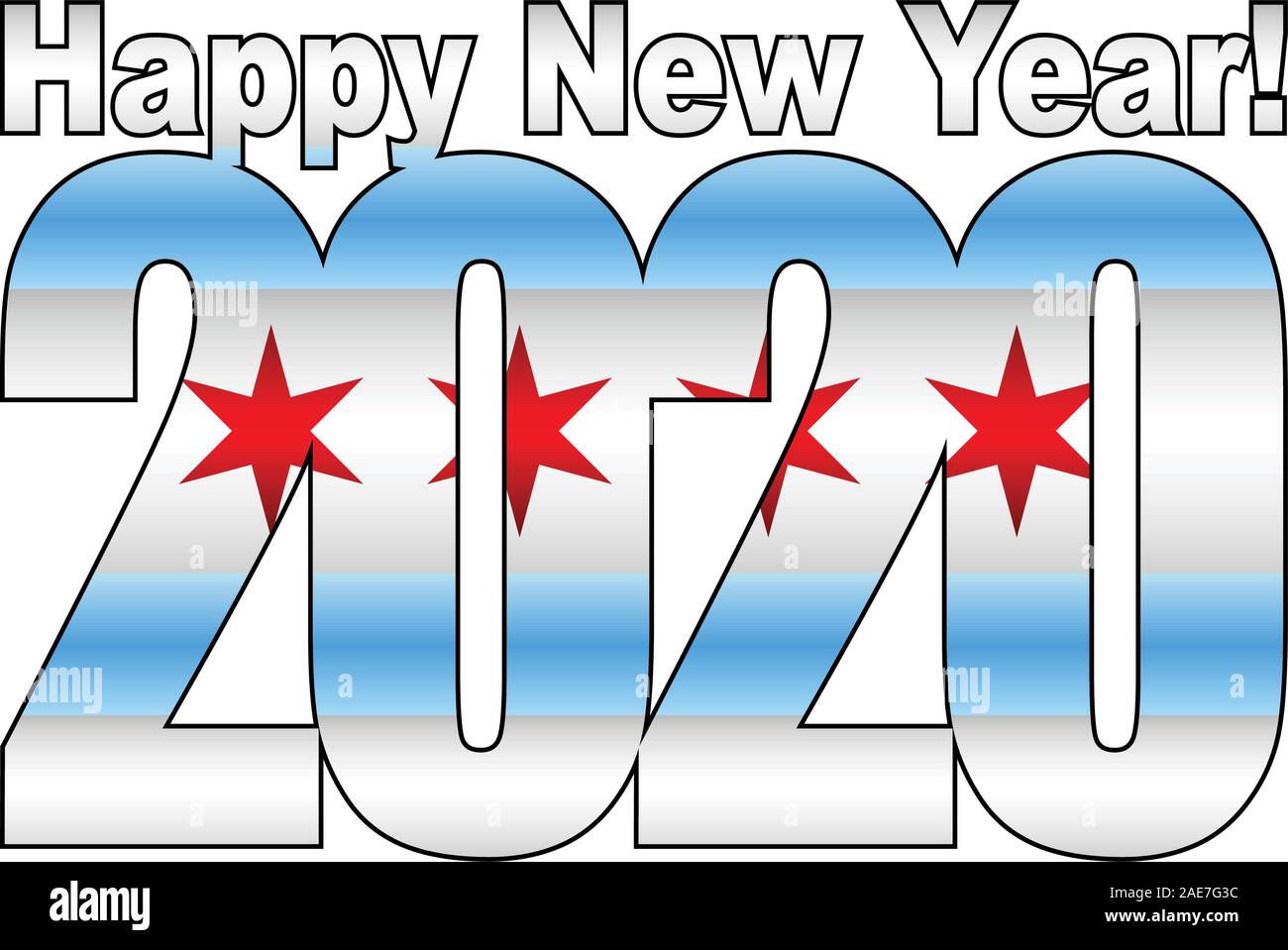 Chicago flag hi-res stock photography and images - Alamy