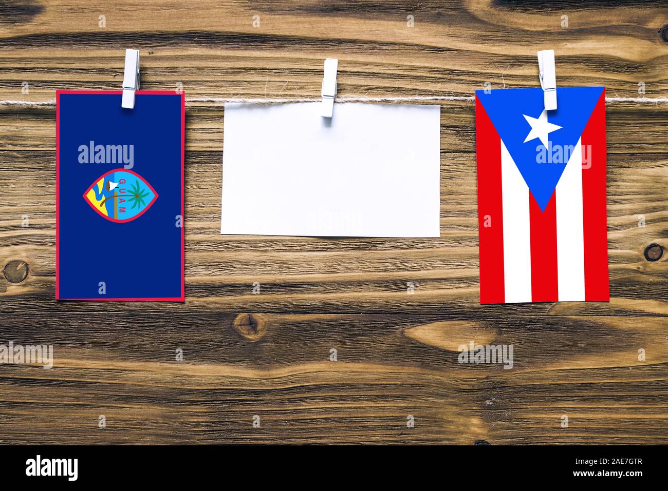 Hanging puerto rico flag hi-res stock photography and images - Alamy