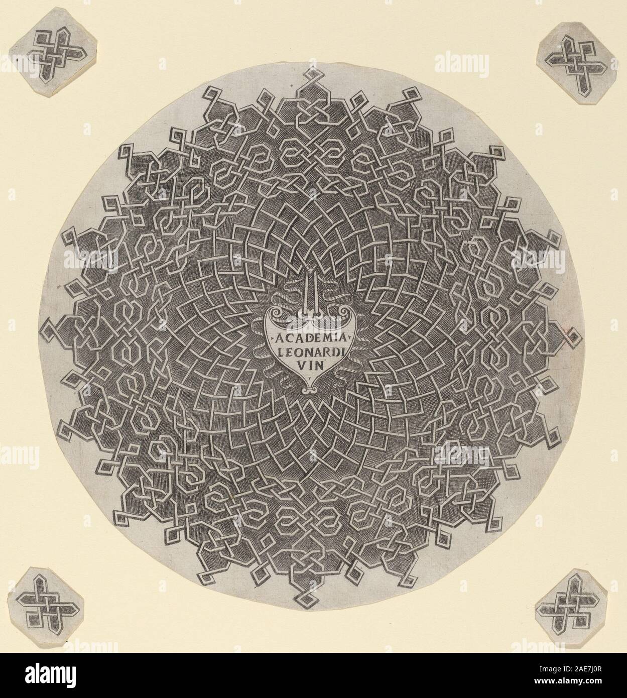 First Knot; c. 1490/1500 After Leonardo da Vinci, First Knot, c 1490 ...