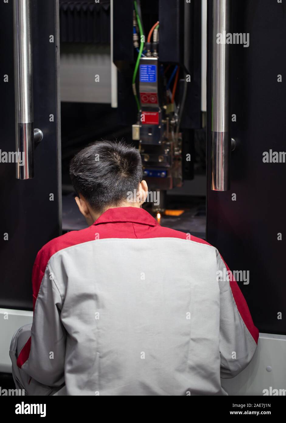 Professional cnc laser machine hi-res stock photography and images - Alamy