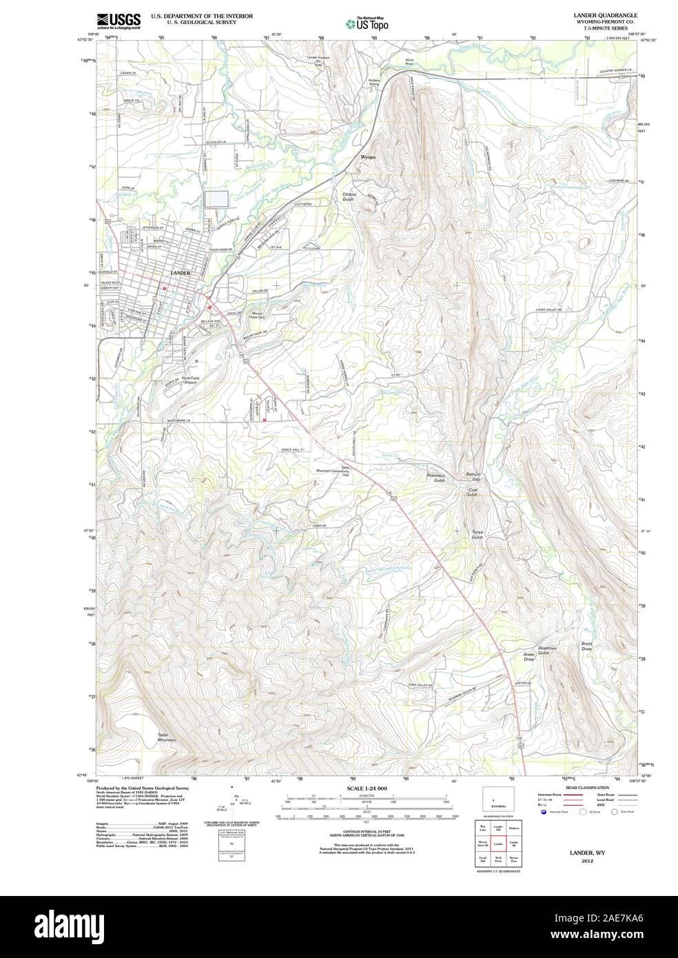 Lander map Cut Out Stock Images & Pictures - Alamy