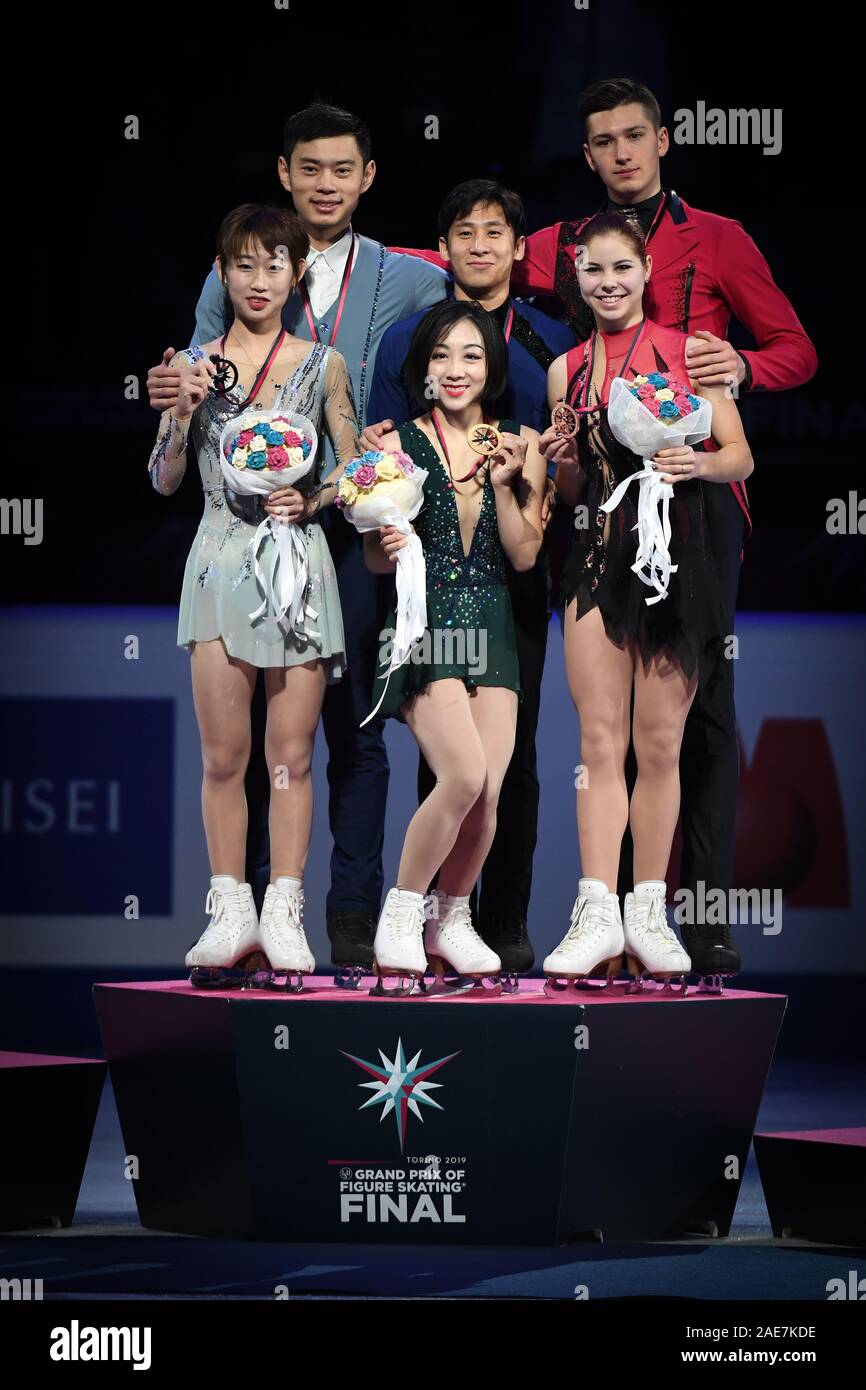 Senior Pairs Awards, first place Wenjing SUI & Cong HAN, China, second ...