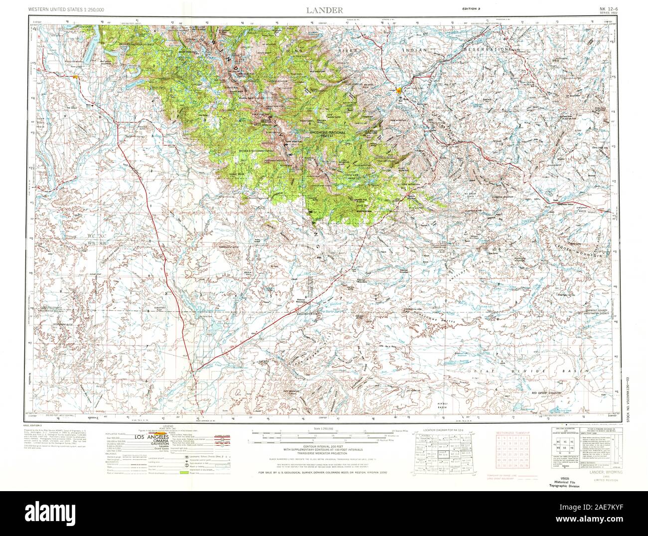 Lander map Cut Out Stock Images & Pictures - Alamy