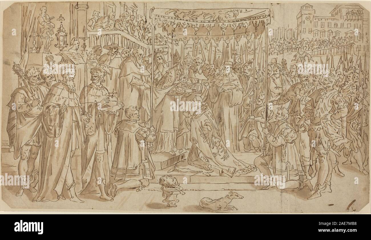 Coronation of the Emperor After Maarten de Vos, Coronation of the ...