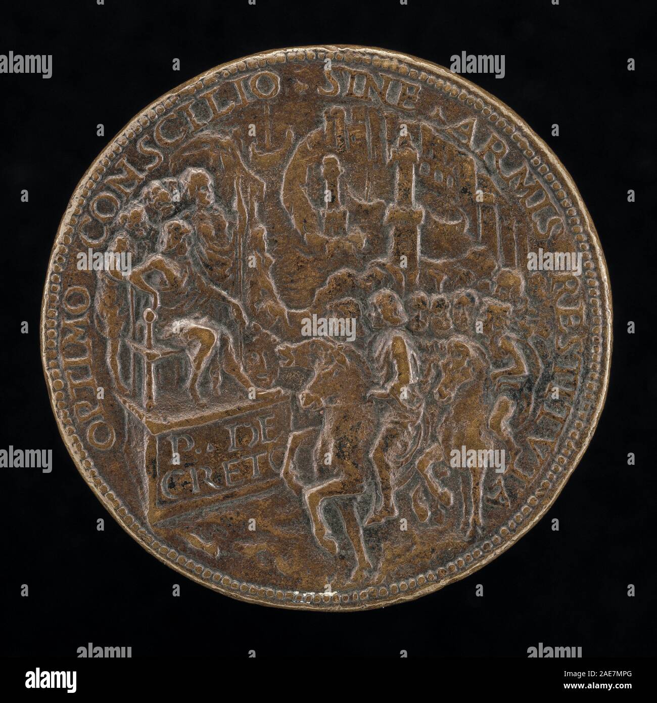 The Doge of Genoa [reverse], created by Caradosso Foppa around 1488 ...