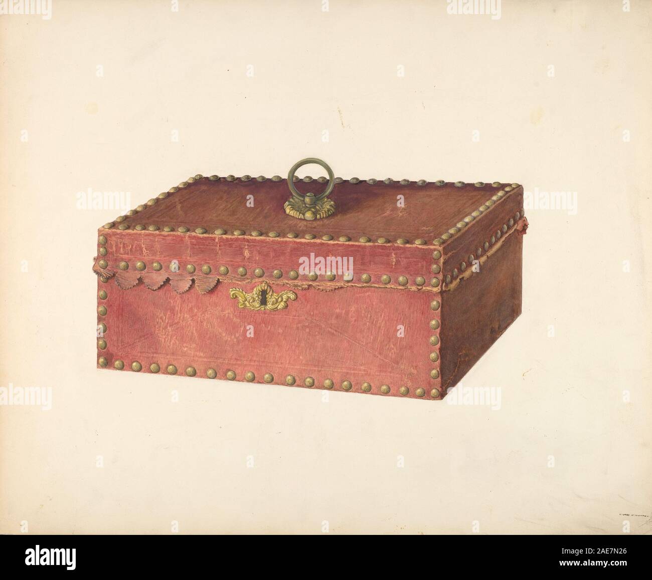 A bureau box created around 1940 by Carl Buergerniss, designed to store ...