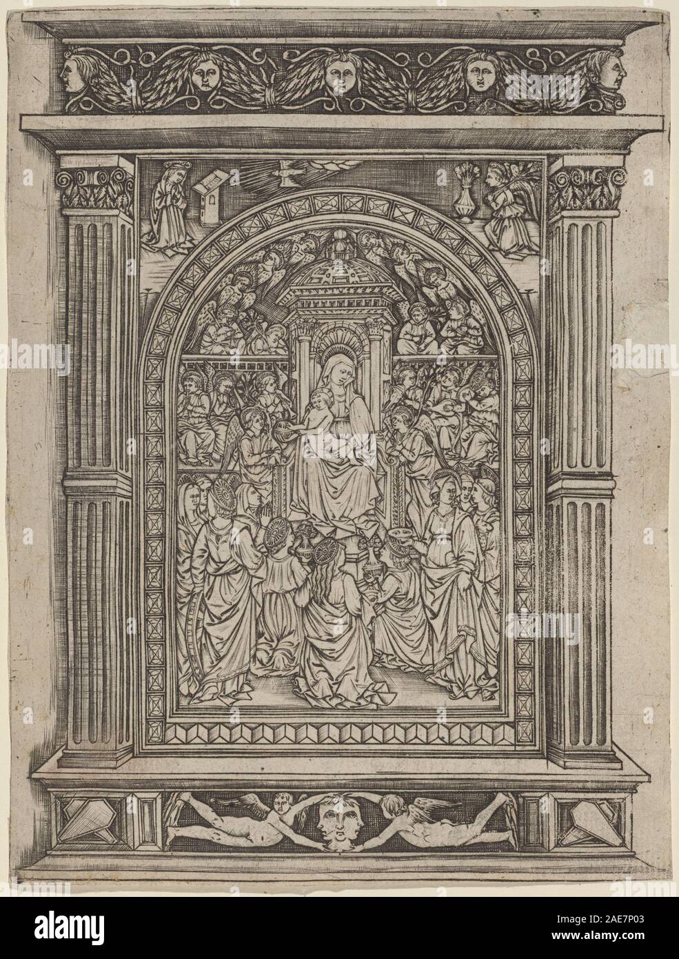 Throne depiction hi-res stock photography and images - Alamy
