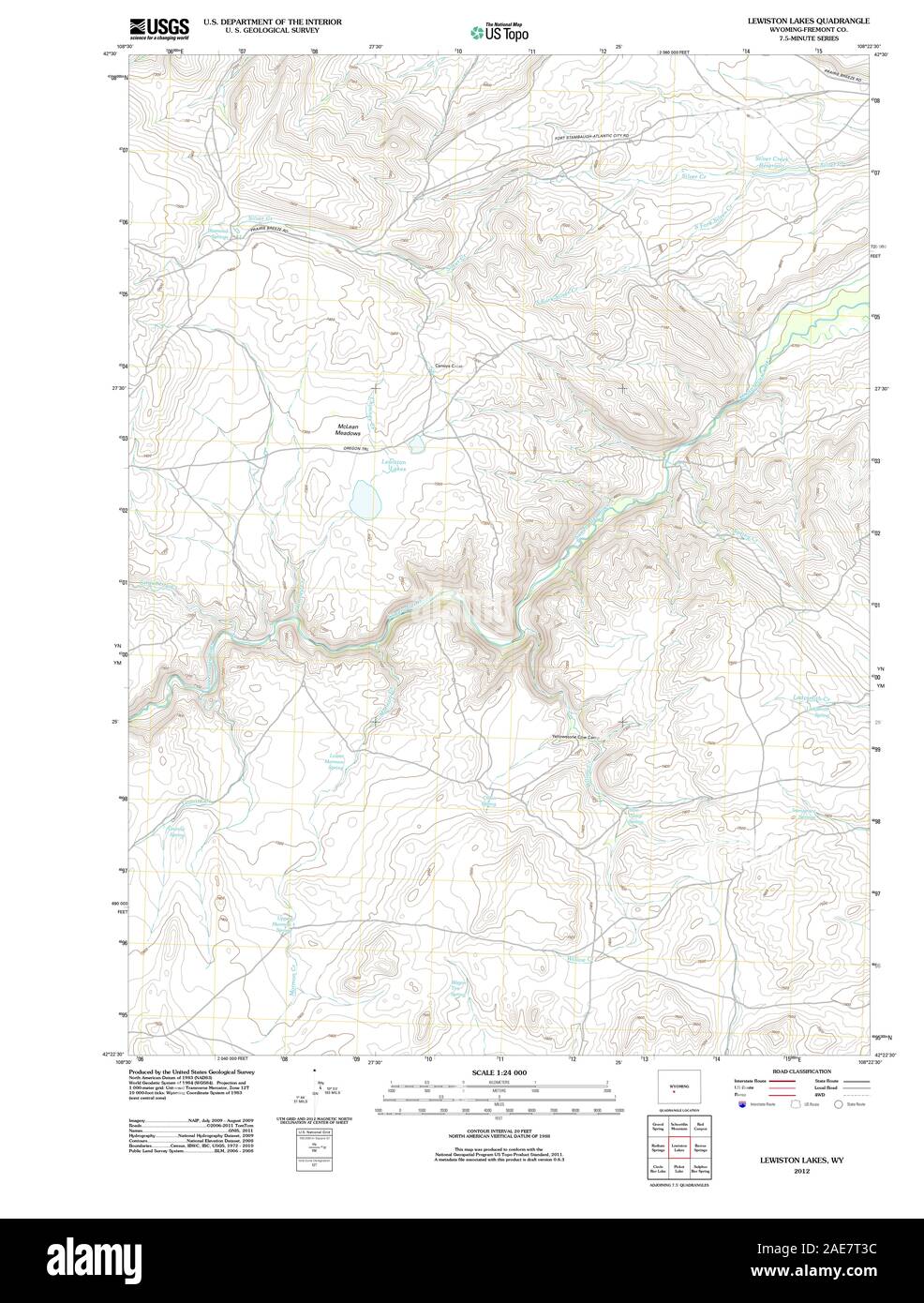 Map of lewiston Cut Out Stock Images & Pictures - Alamy