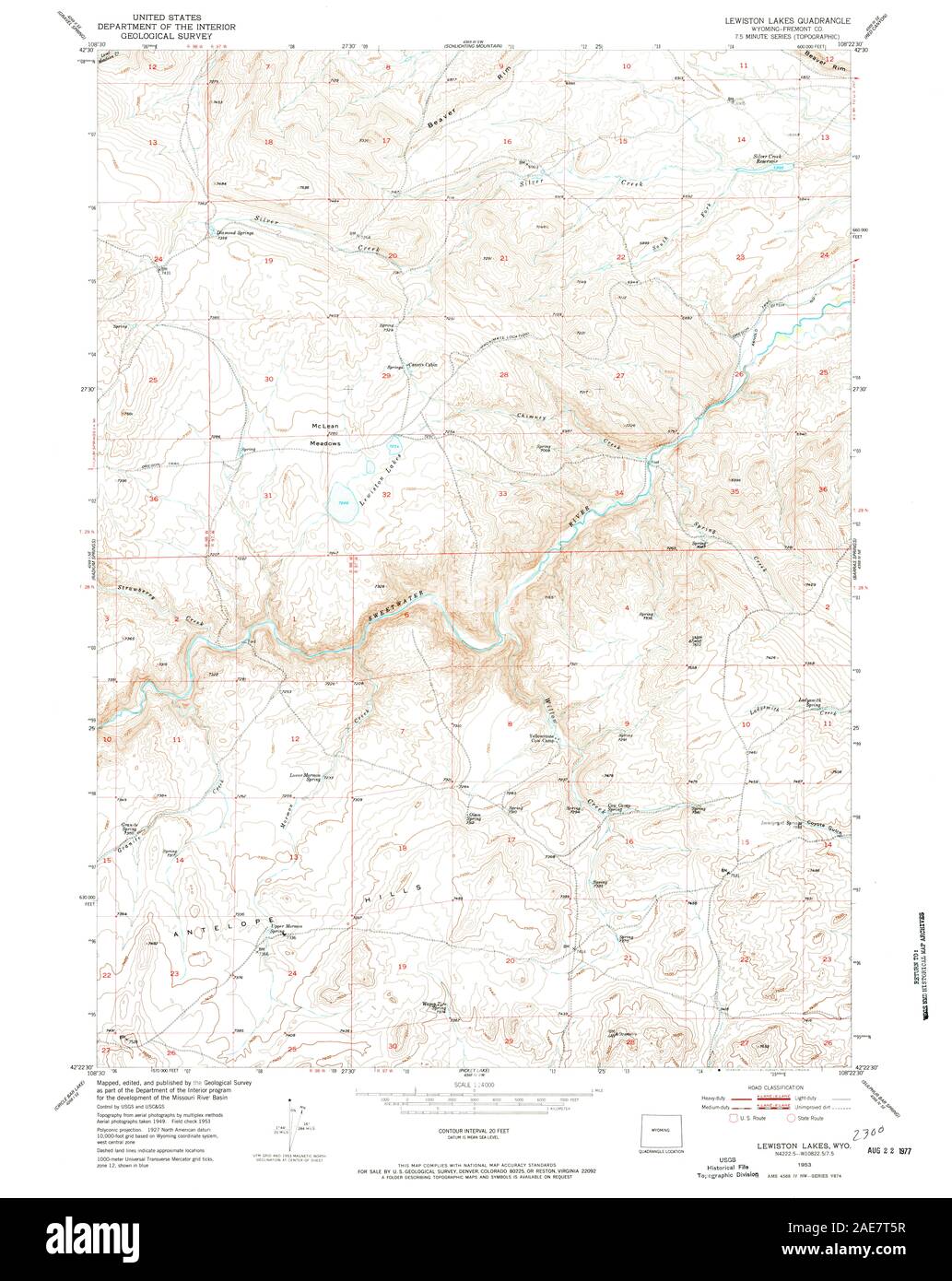 Map of lewiston Cut Out Stock Images & Pictures - Alamy