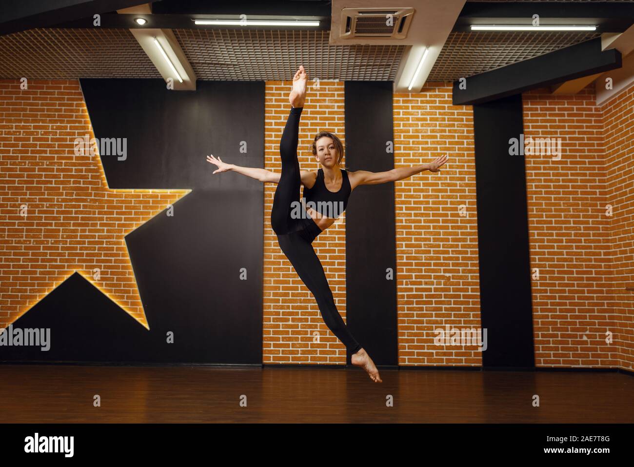 Girl dance energy motion hi-res stock photography and images - Alamy