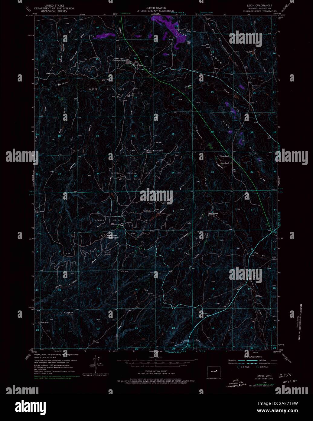Map of linch hi-res stock photography and images - Alamy