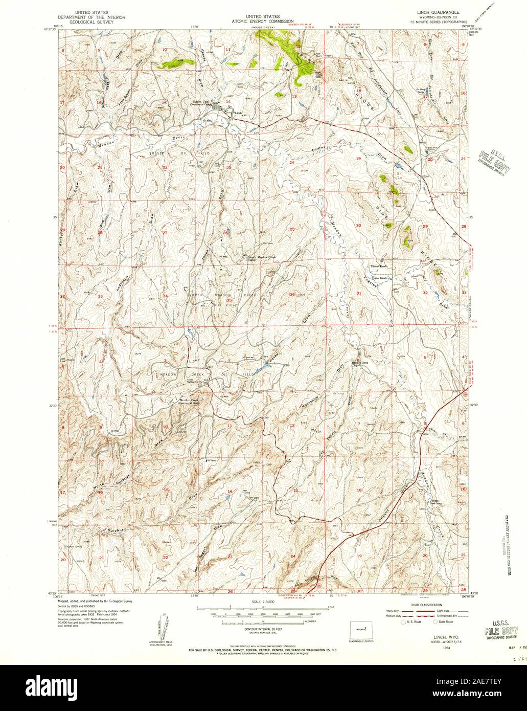 Map of linch hi-res stock photography and images - Alamy
