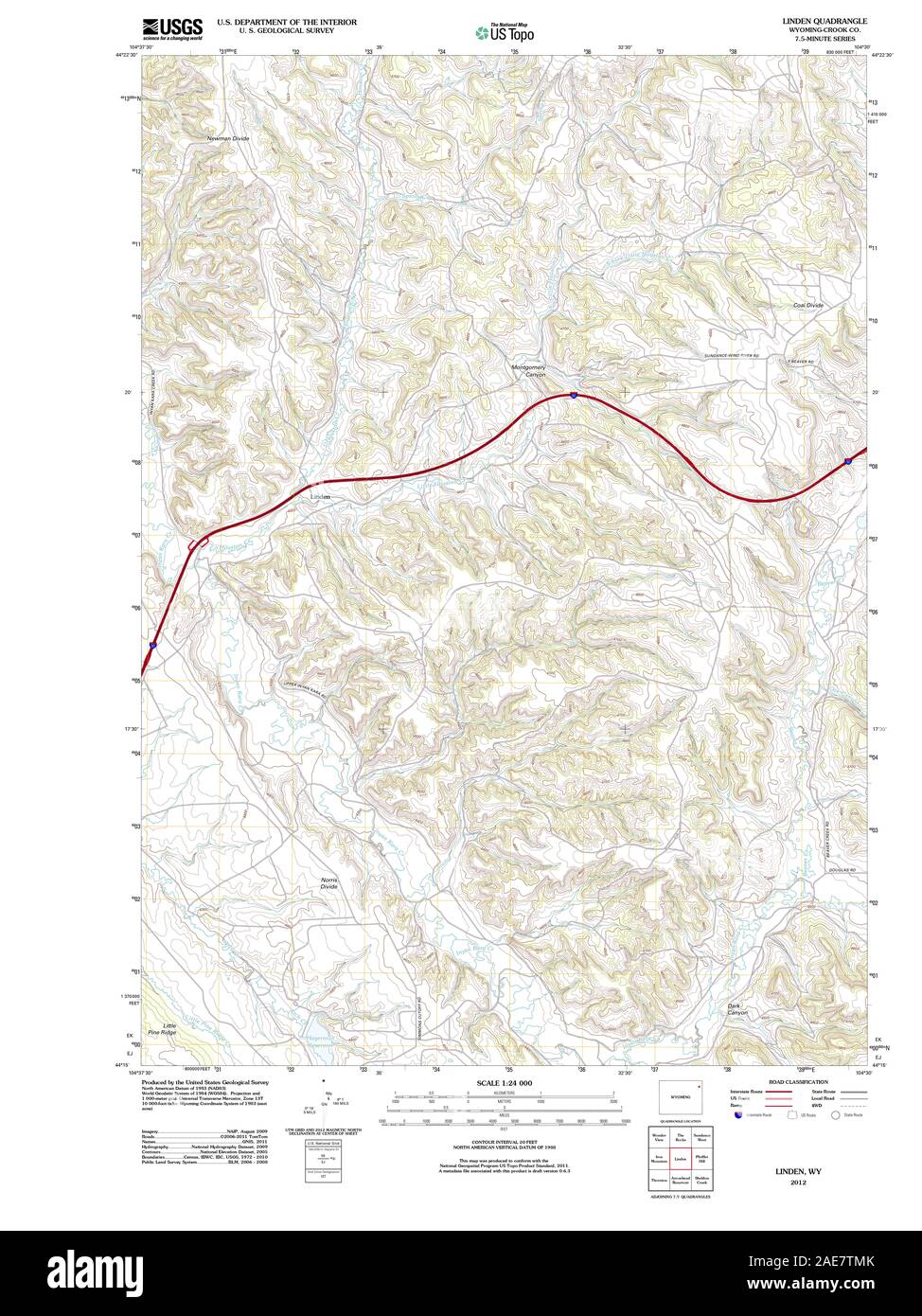 Map of linden Cut Out Stock Images & Pictures - Alamy