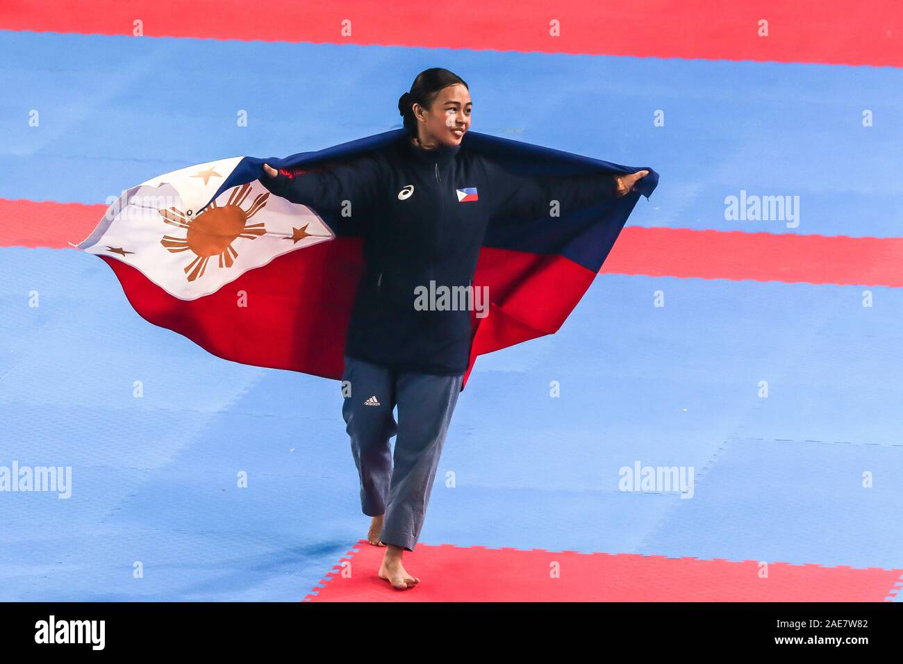 Manila, Philippines. 7th Dec, 2019. Jocel Lyn Ninobla of the ...