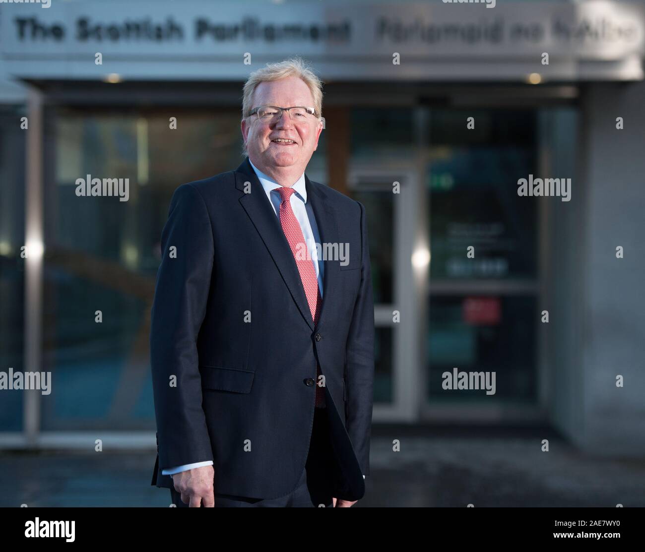 Edinburgh, UK. 14 November 2019. Pictured: Jackson Carlaw MSP - Interim ...