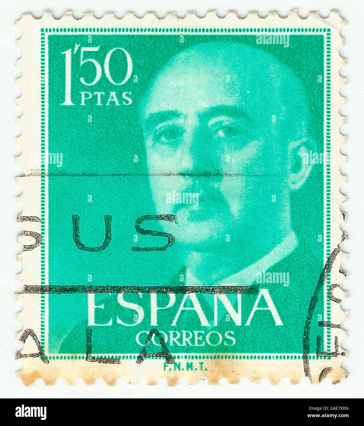 Spain stamp postage hi-res stock photography and images - Alamy