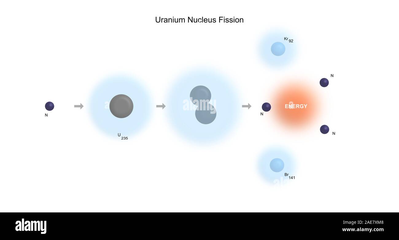 Uranium Atom 235