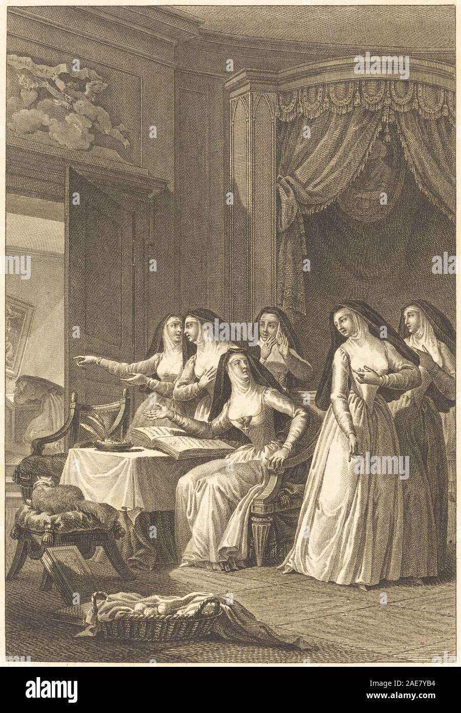 Soeur Jeanne Charles Emmanuel Patas after Charles Monnet, Soeur Jeanne ...
