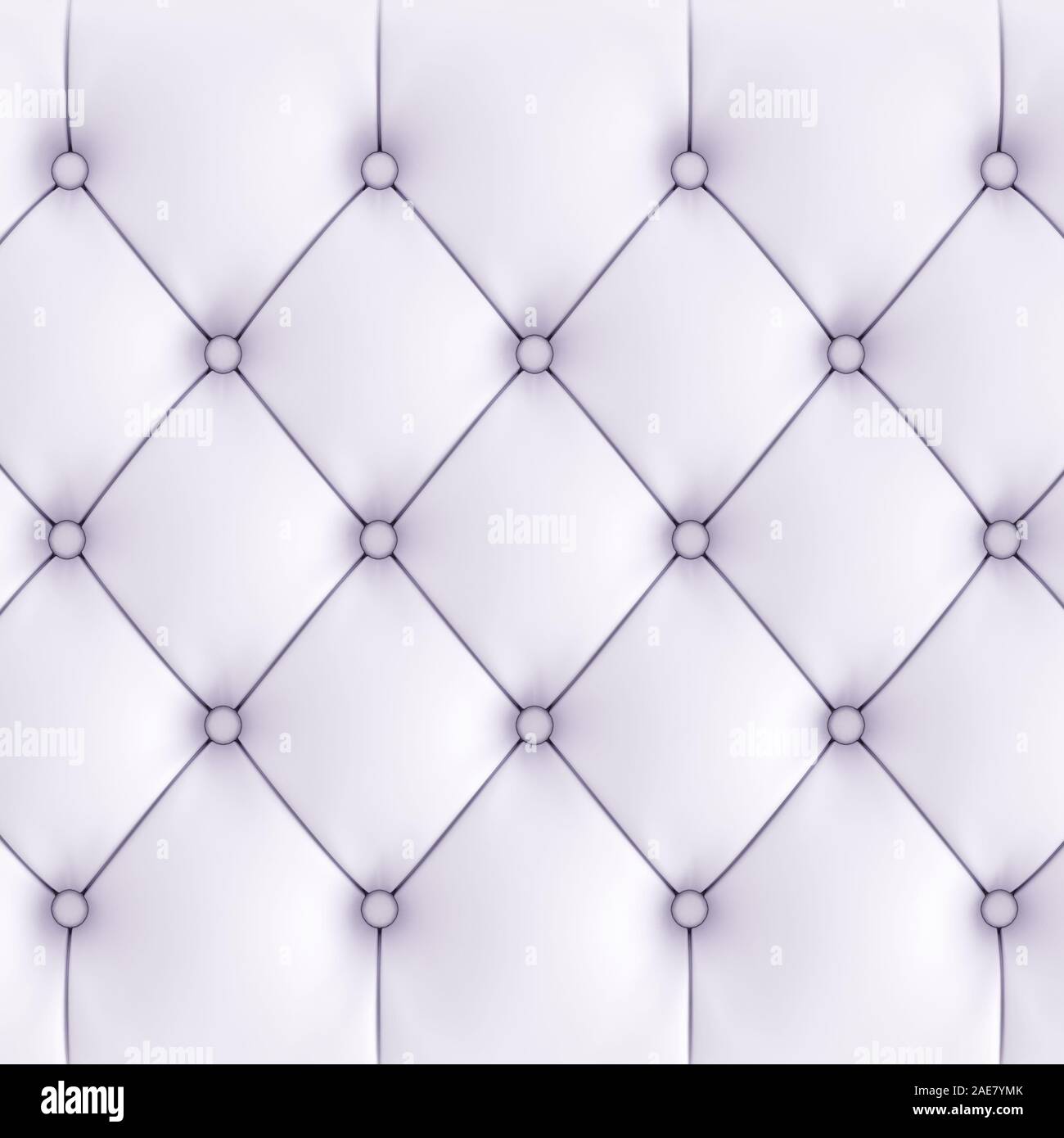 Quilted soft light leather panel. 3d rendering Stock Photo - Alamy