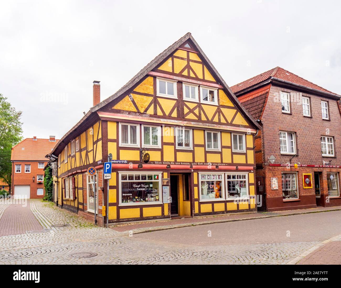 German half timber route hi-res stock photography and images - Alamy