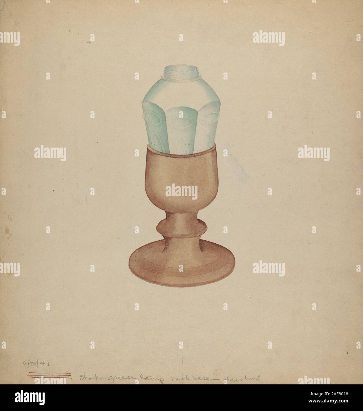 Shaker Grease Lamp; 1941date Charles Goodwin, Shaker Grease Lamp, 1941 ...