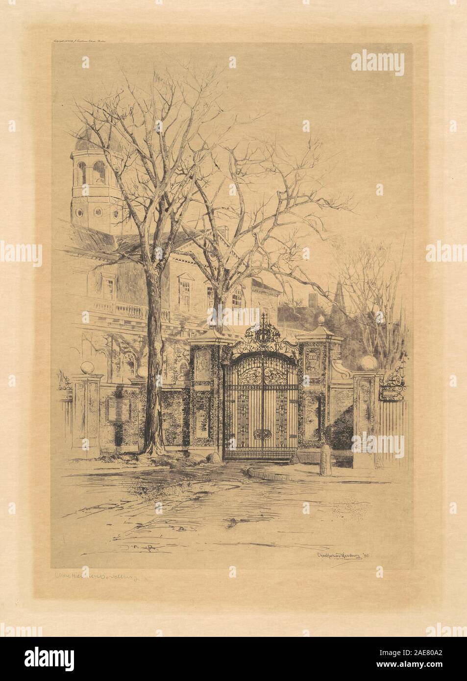 1890s harvard gate hi-res stock photography and images - Alamy