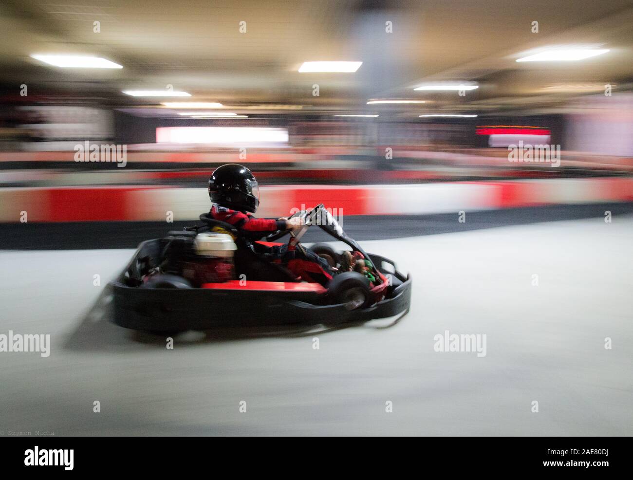 Boy go kart go karting racing hi-res stock photography and images - Alamy