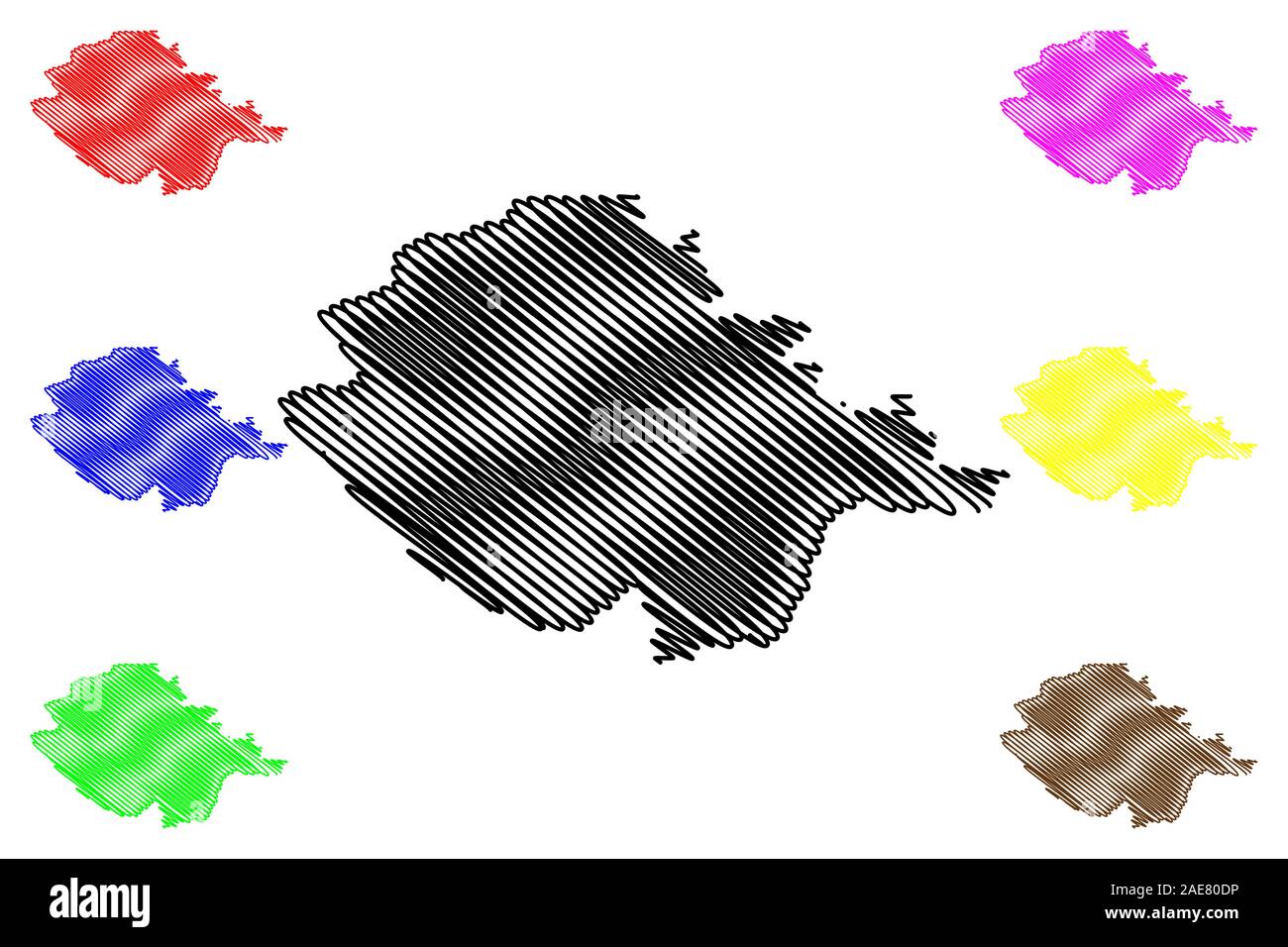 Naryn Region (Kyrgyz Republic, Kirghizia, Regions of Kyrgyzstan) map ...