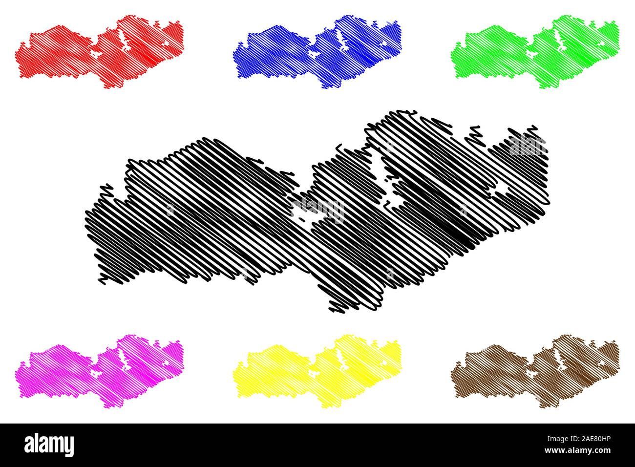 Batken outline map Cut Out Stock Images & Pictures - Alamy