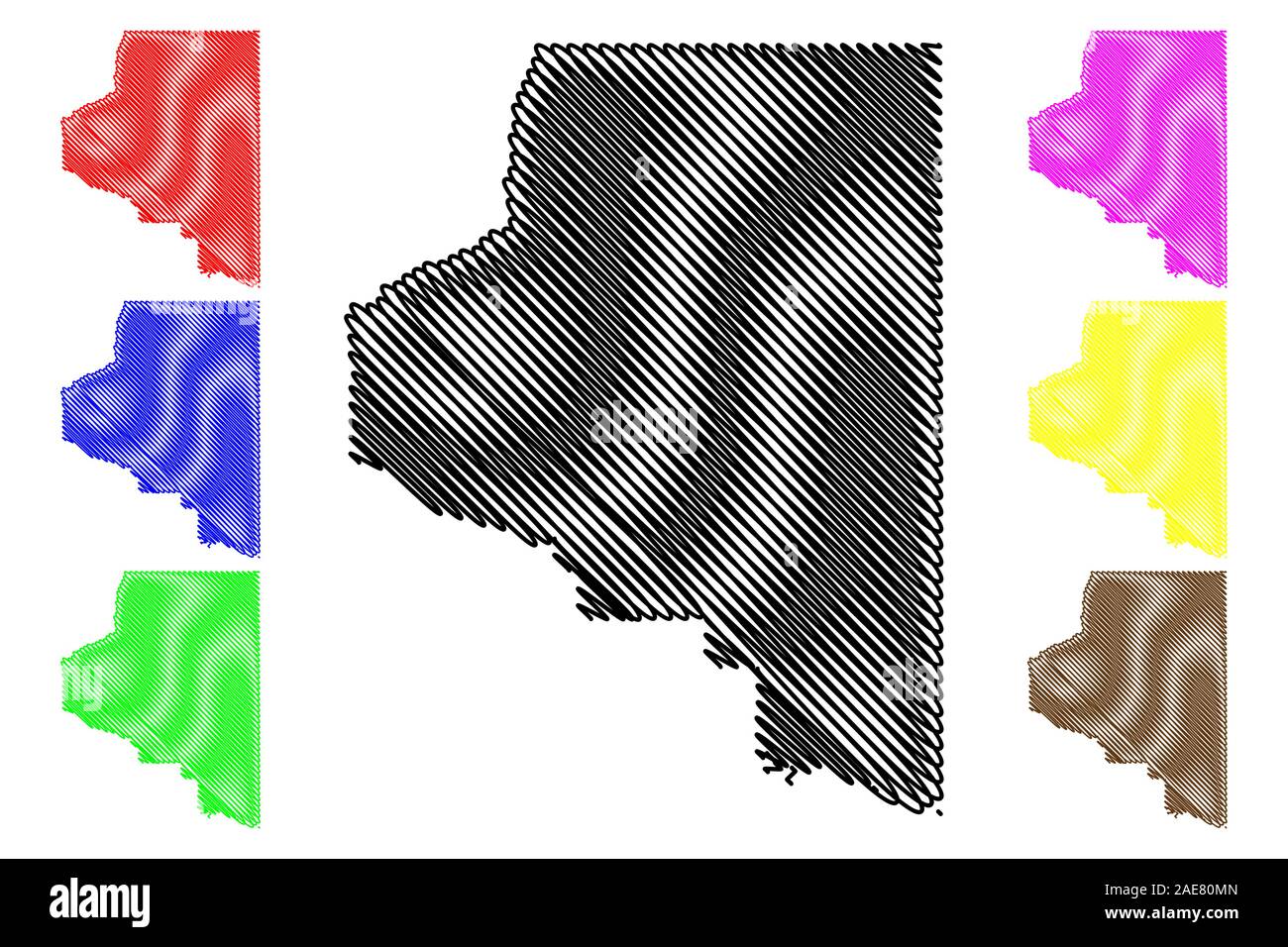 Coconino boundary Stock Vector Images - Alamy