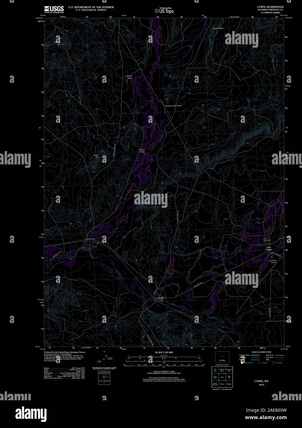 Map of lysite hi-res stock photography and images - Alamy