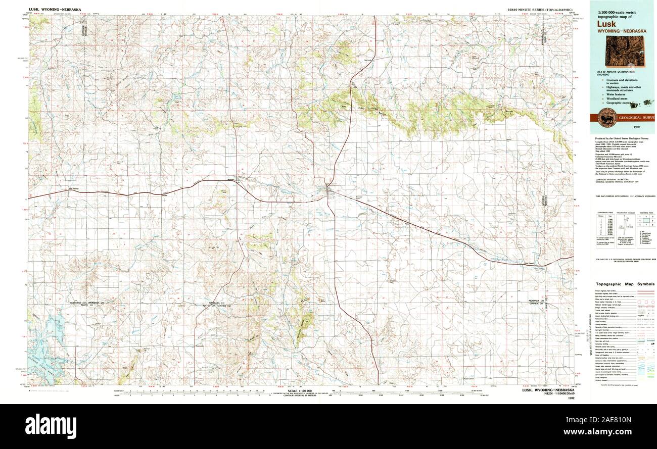 Lusk Wyoming Map at James Farris blog