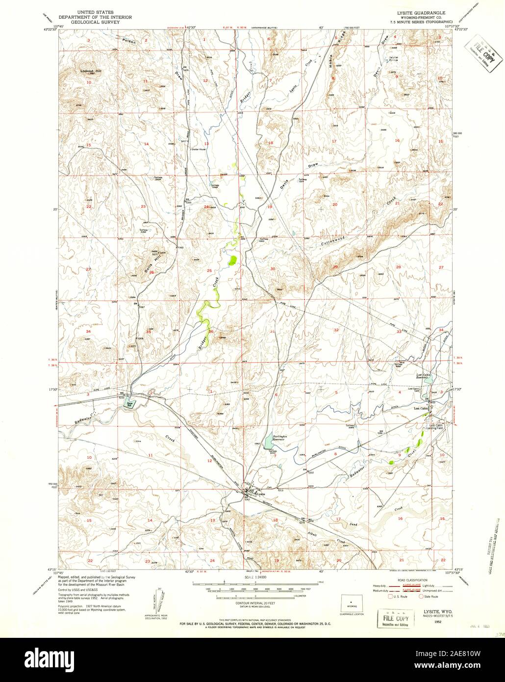 Map of lysite hi-res stock photography and images - Alamy