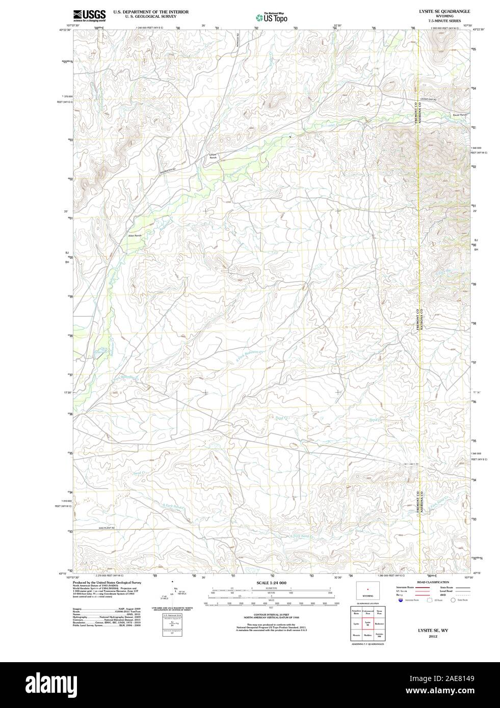 Map of lysite hi-res stock photography and images - Alamy