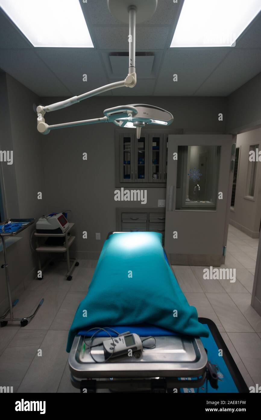 An operating room inside a veterinary clinic Stock Photo - Alamy