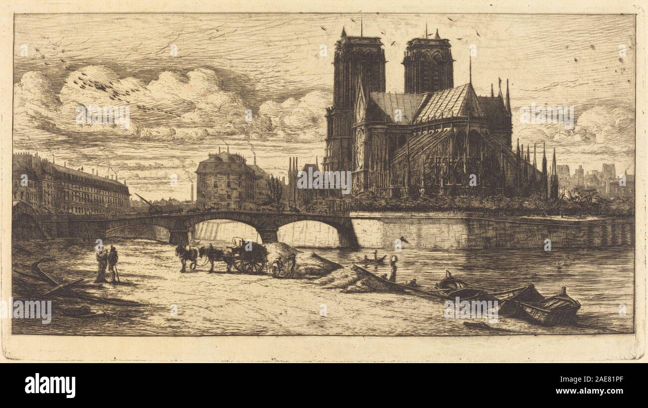 L'abside de Notre-Dame de Paris (The Apsis ofthe Cathedral of Notre ...